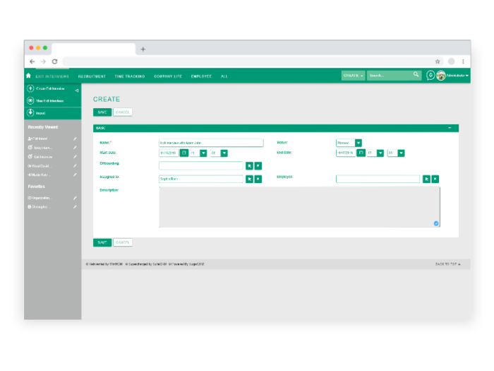 MintHCM | Offboarding - Employee exit management