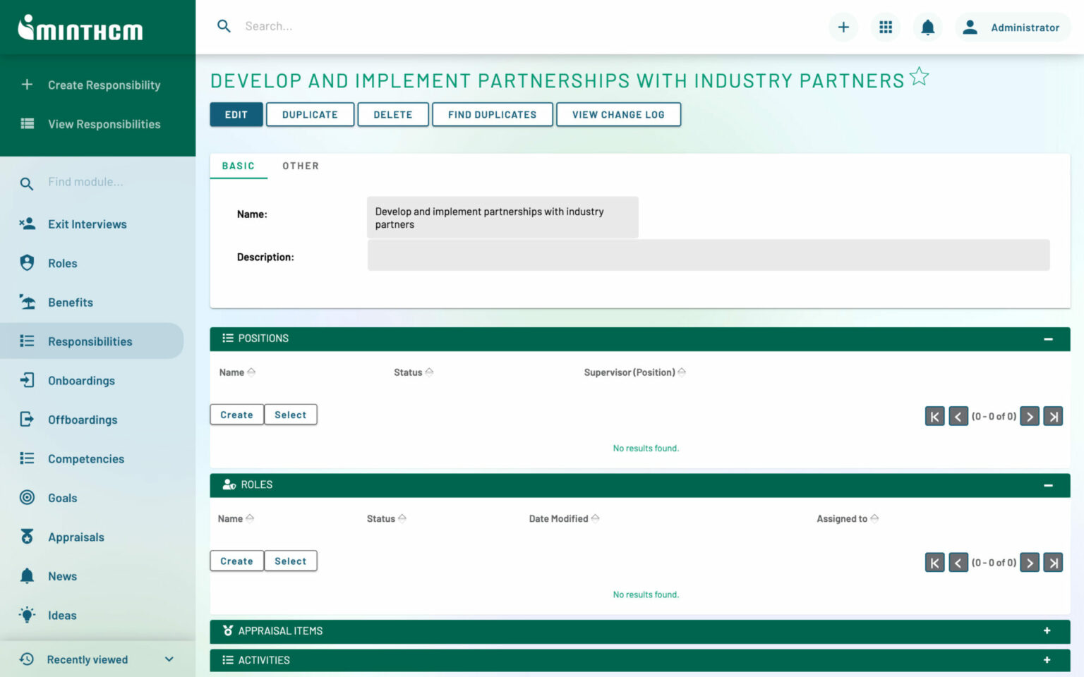 MintHCM | Features - Check the functions of our HCM software. It's FREE!