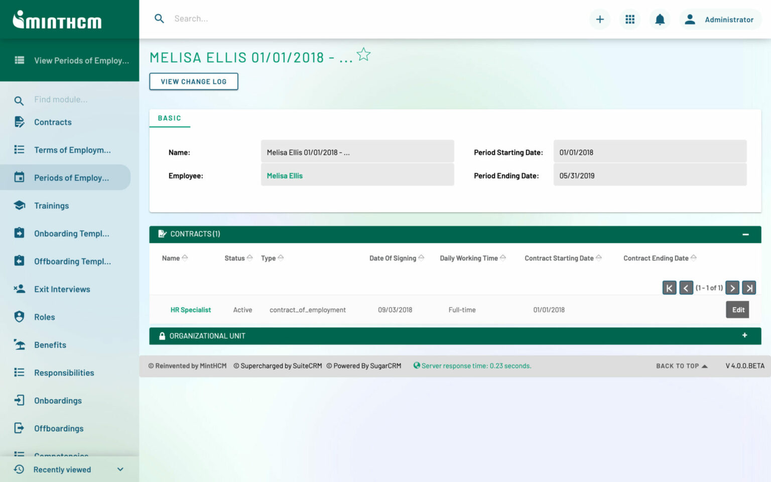 MintHCM | Features - Check the functions of our HCM software. It's FREE!