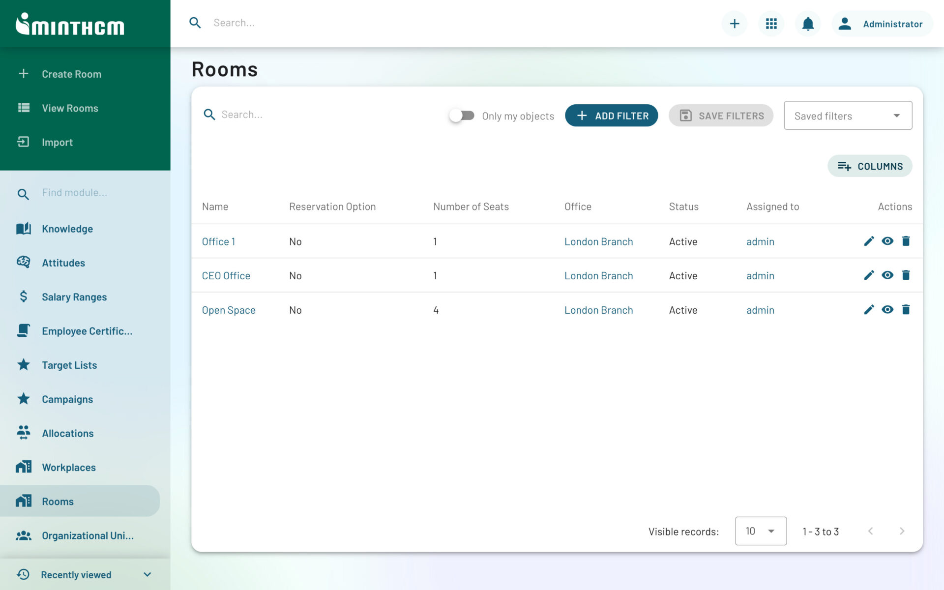 Workplace - New MintHCM's feature for office space optimization!